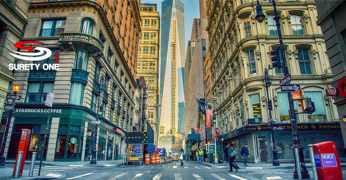 Street Obstruction Bond (City of New York) • Surety One, Inc.