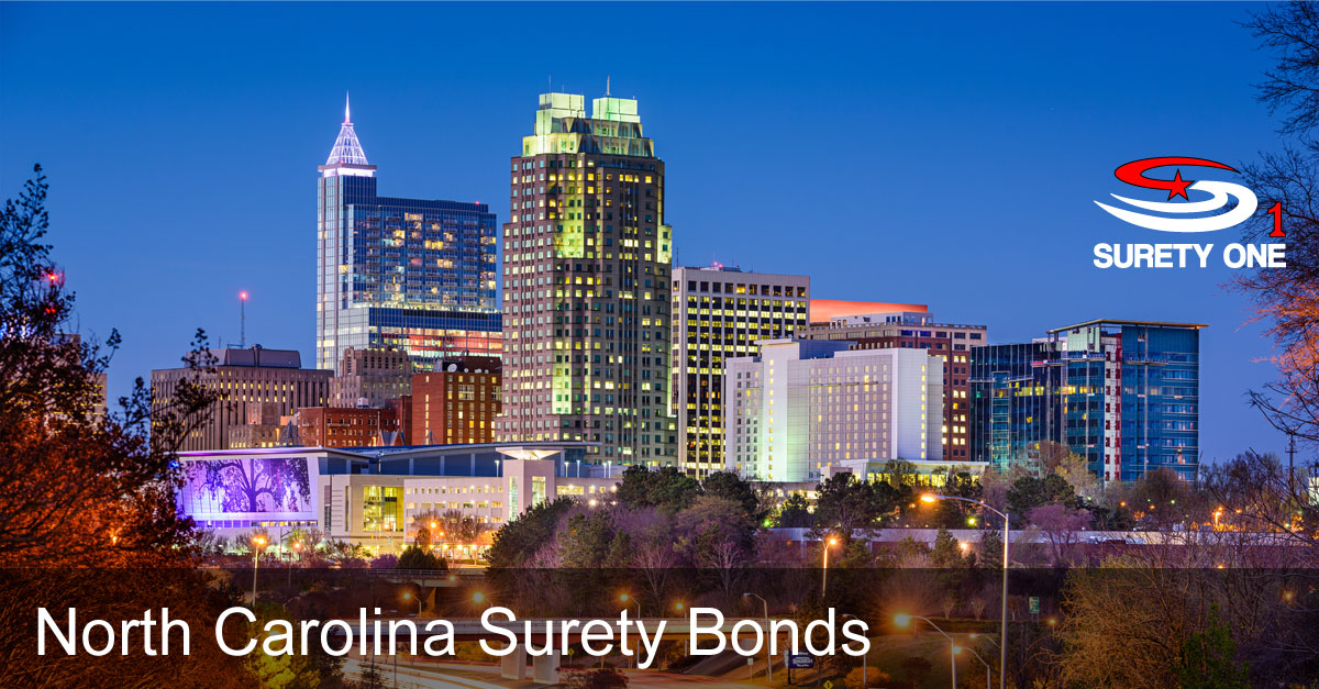 North Carolina Surety Bonds • Surety One, Inc.